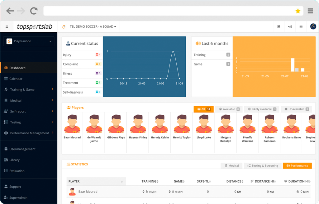 Monitor athlete performance with ease! Athlete Management System.